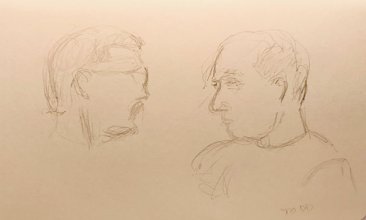 Two Portraits That Look Amazingly Like Their Subjects | Brotherly Love