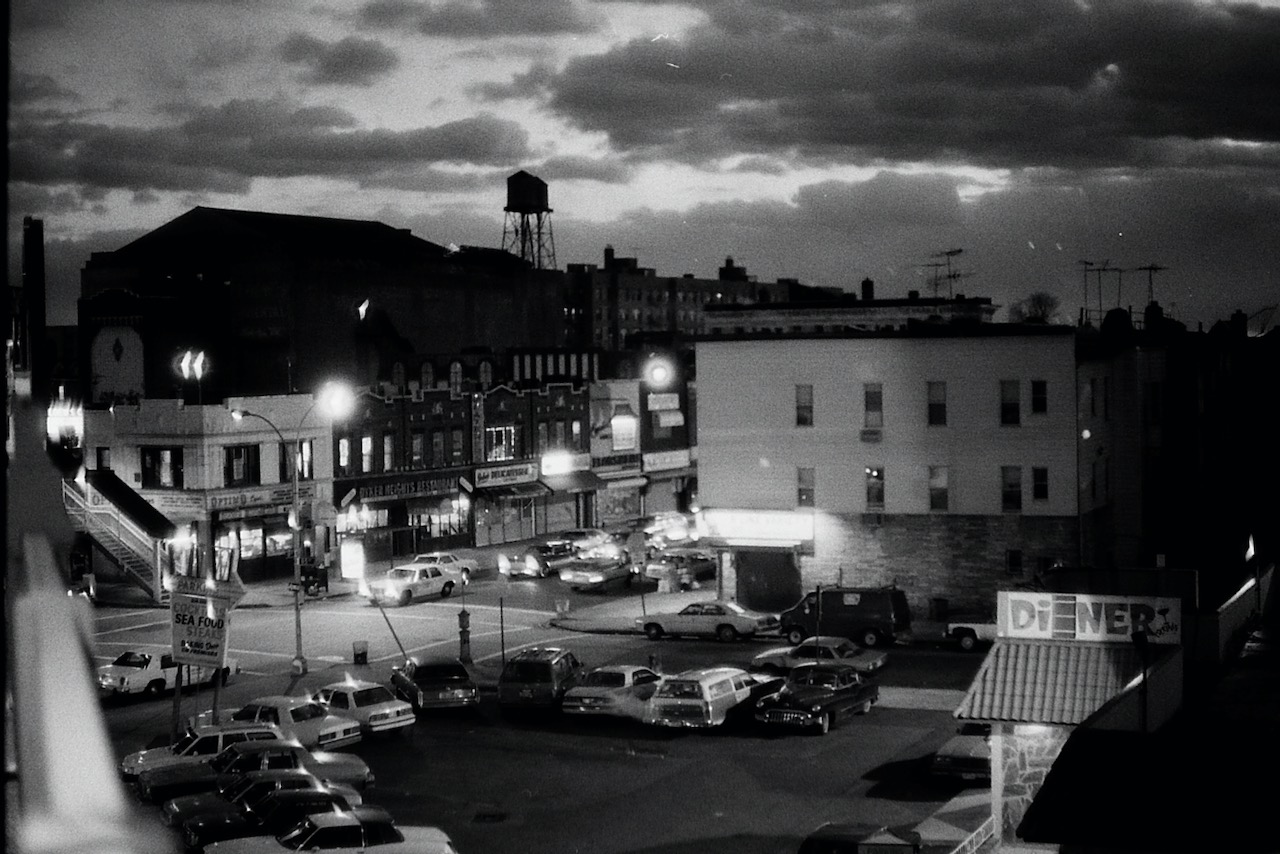 Vintage Photo: From Elevated Subway Platform, Brooklyn, NYC 1990 ...