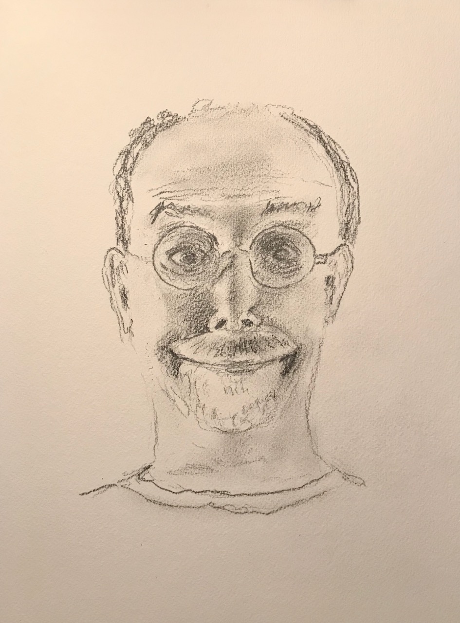 Quarantine Portrait Series Self Portrait Caught In Headlights