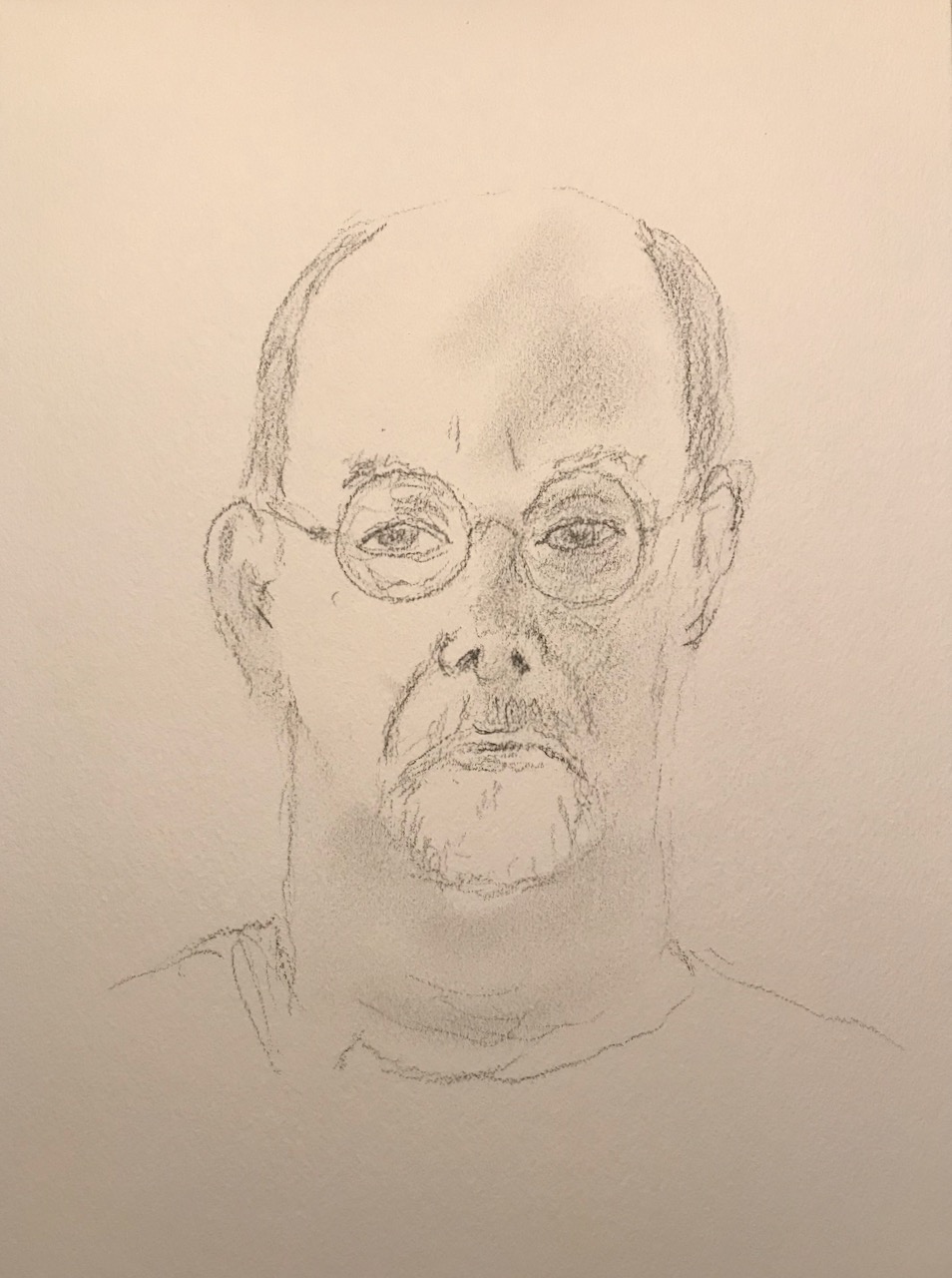 Quarantine Portrait Series Self Portrait First Approximation