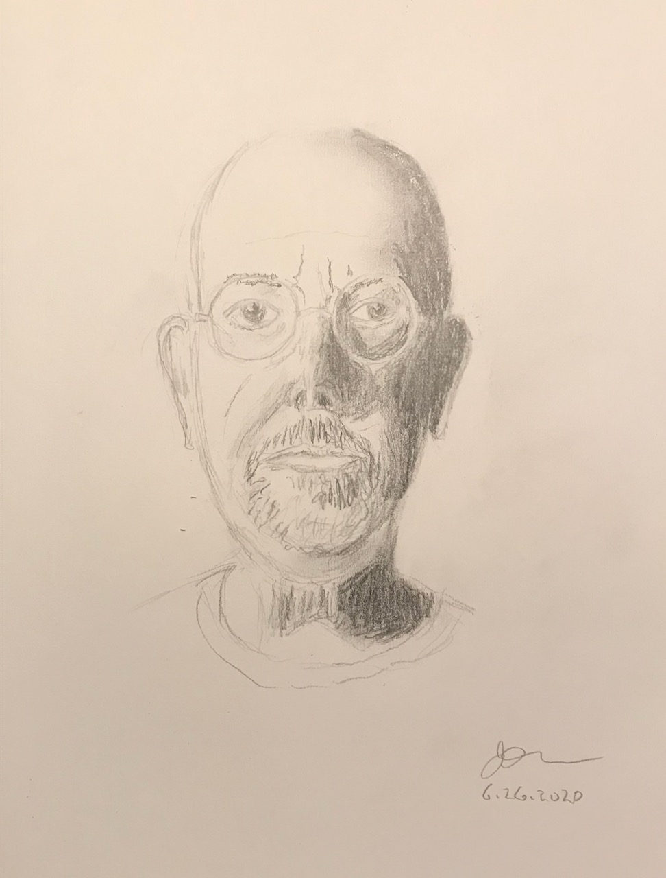 Quarantine Portrait Series Self Portrait Half Silhouette Brotherly Love