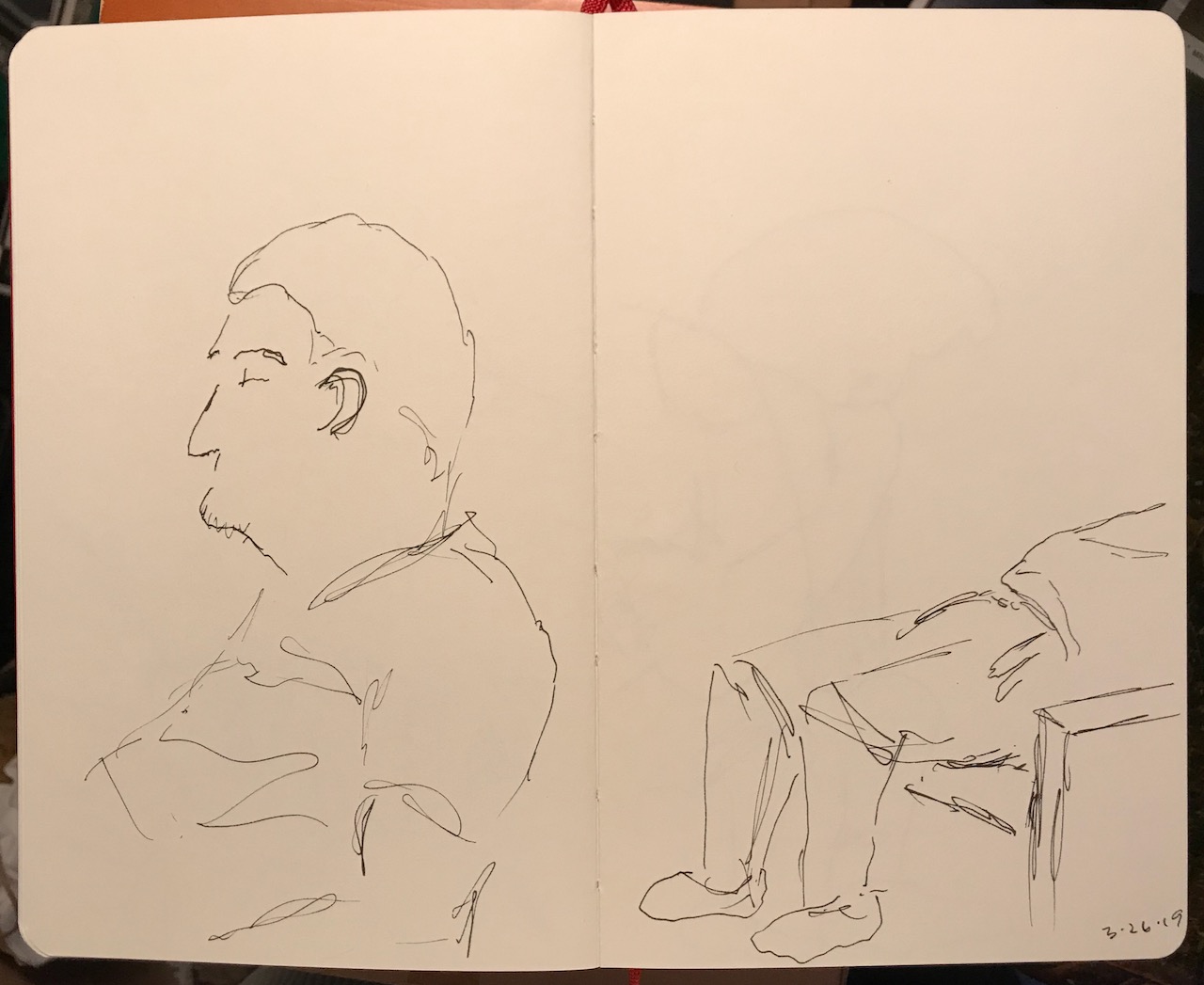 Sketch Book Series: Blind Drawing – Out of Order (2019) | Brotherly Love