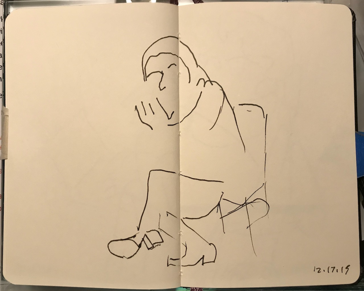 Sketch Book Series: Blind Drawing – Unfinished Portrait (2019 ...