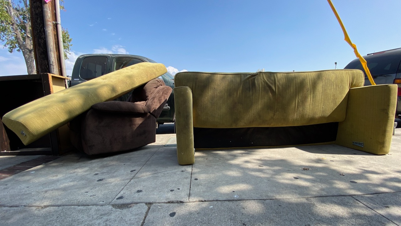 Street Couches: Couch with Cushion (2022)