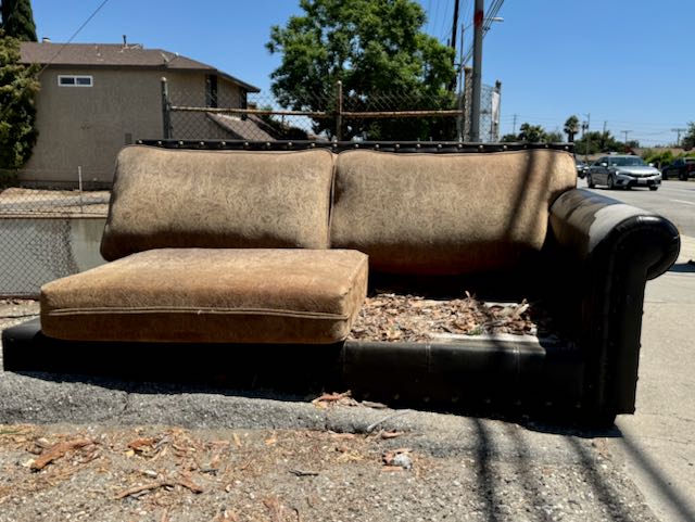 Street Couches: Country Cousin Couch, LA, 2024