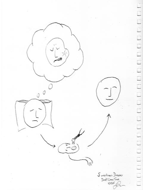 Pen and Ink Series #107: Sometimes Dreams Don't Come True, LA, 2025